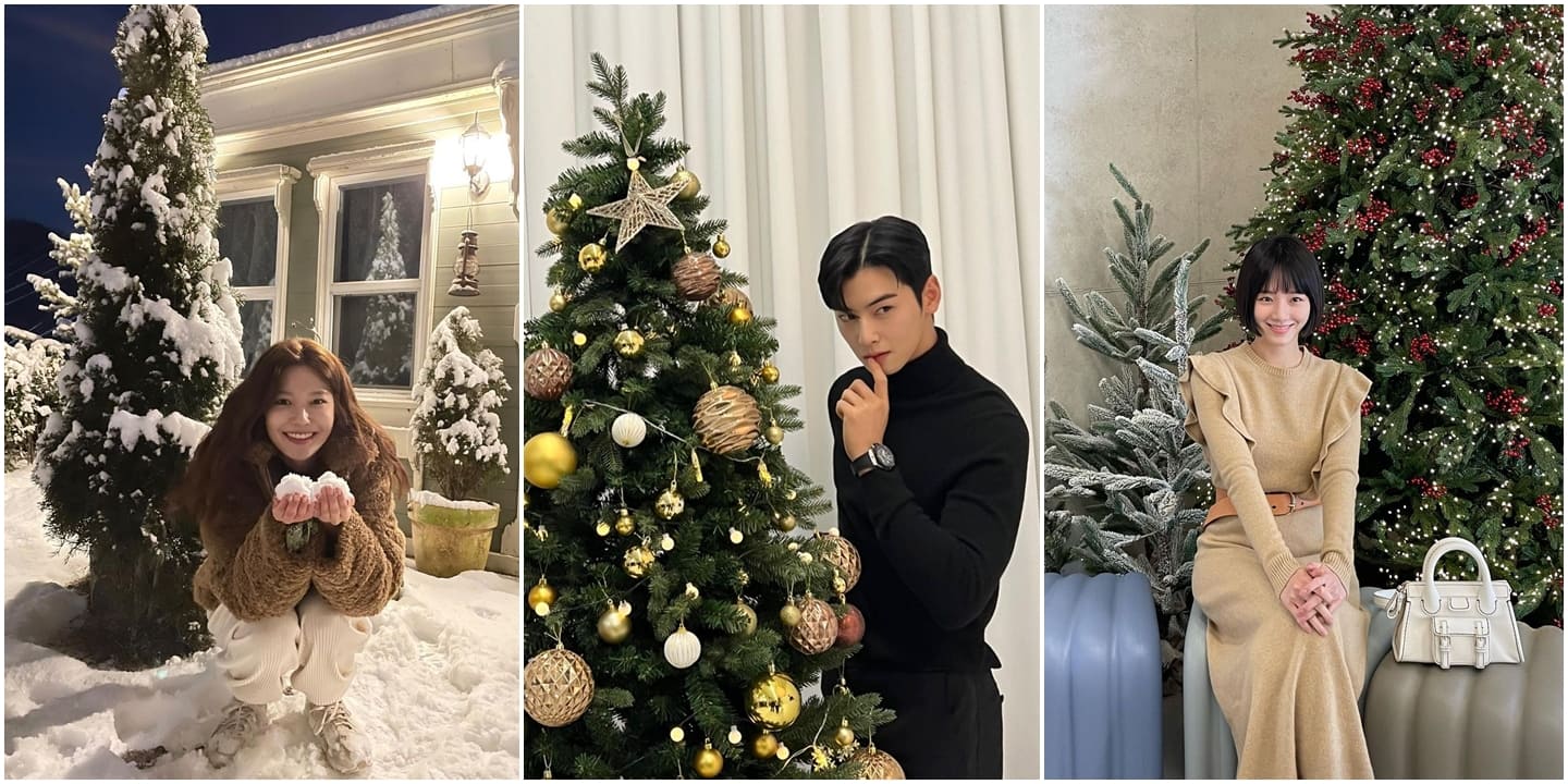 In Photos: Hallyu Stars Spread Holiday Cheer Online | Metro.Style