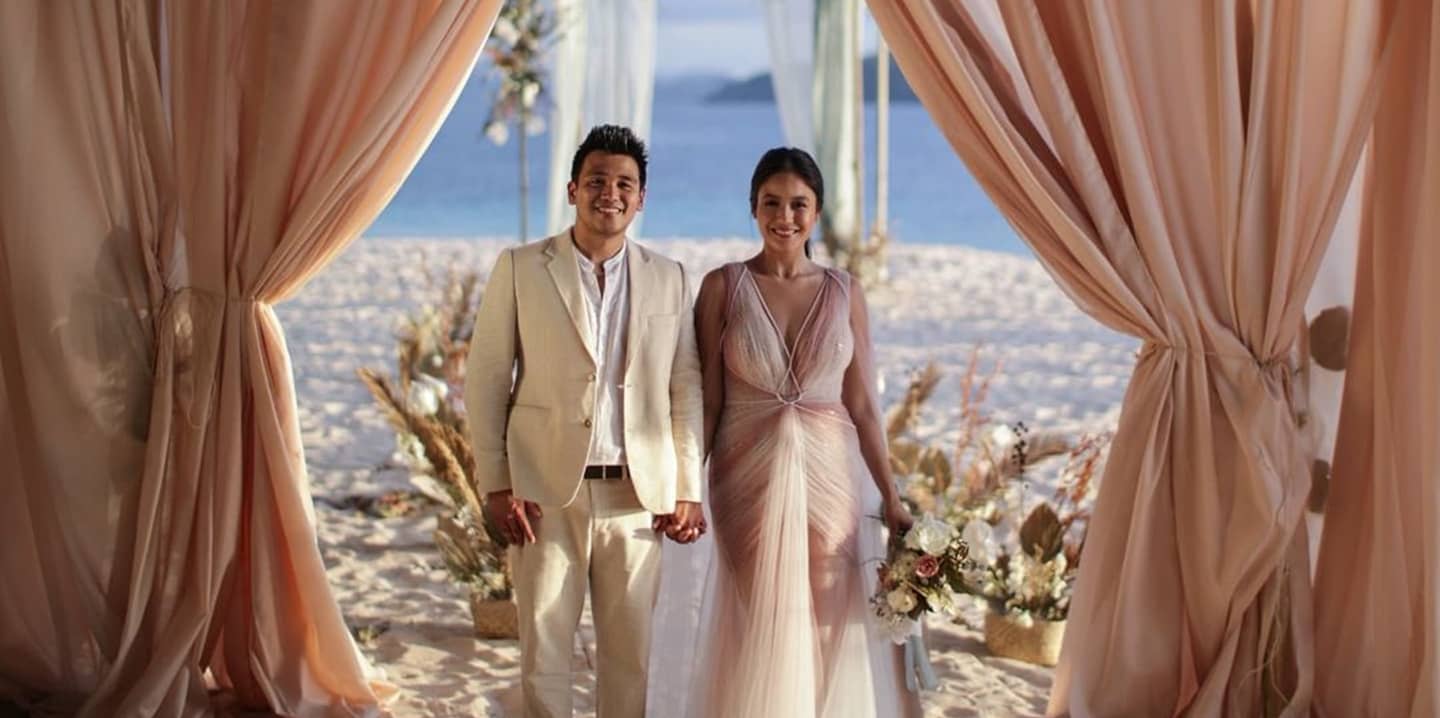 Ritz Azul and Allan Guy Hold Second Wedding in Palawan | Metro.Style