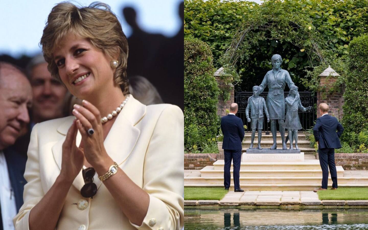 A Statue Symbolizing Princess Diana's Legacy Is Unveiled To Commemorate ...