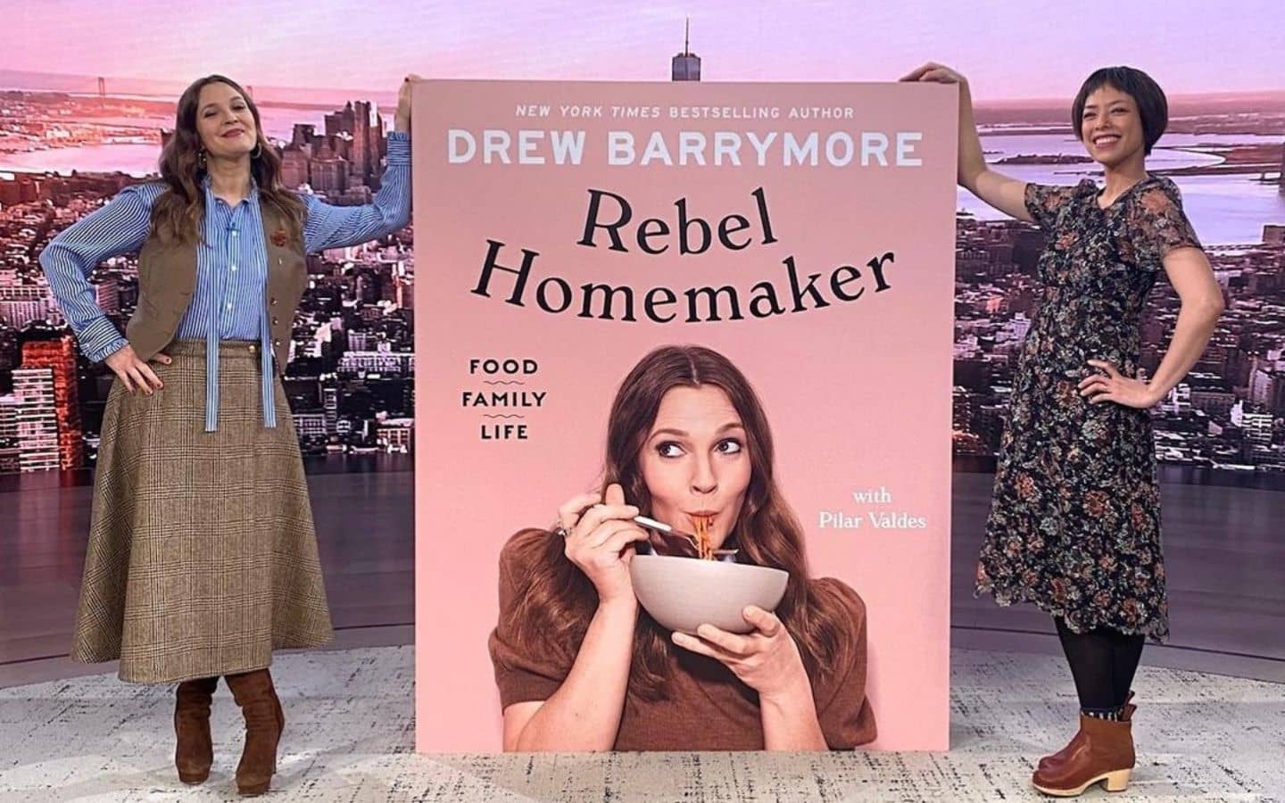 Drew Barrymore Unveils New Cookbook Co-authored With Filipina Chef ...