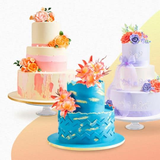 Maricar Reyes Wedding Cake