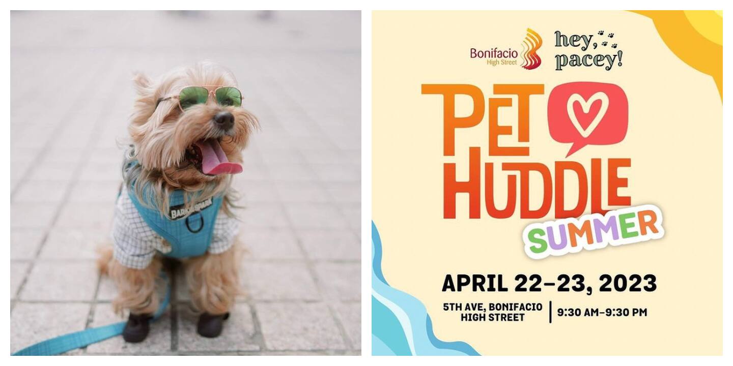 Have A Paw-tastic Summer Weekend At BGC’s 4th Pet Huddle Fair | Metro.Style