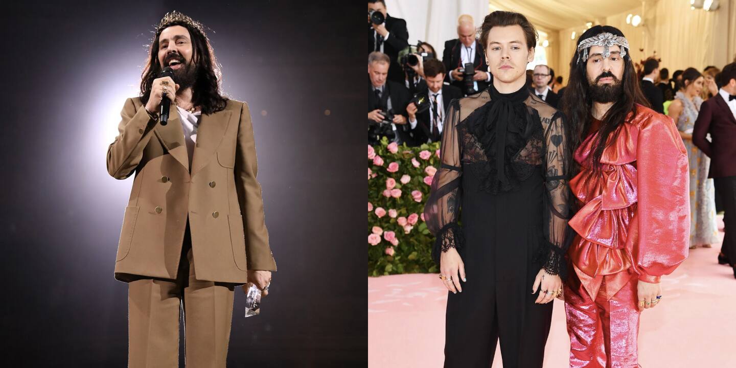 Here Is Gucci’s Alessandro Michele And His Best Fashion Moments | Metro ...