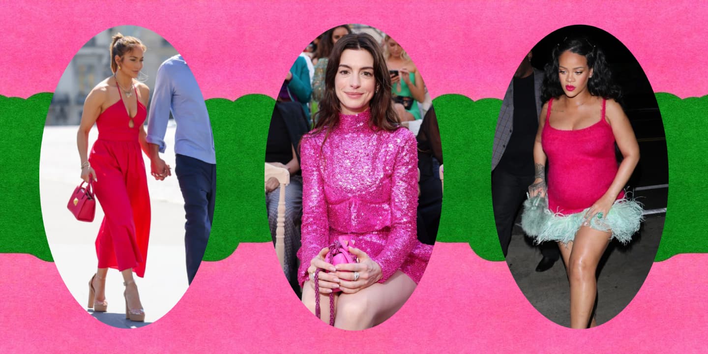 10 Hollywood Celebrities Who Made Hot Pink A Big Summer Trend | Metro.Style