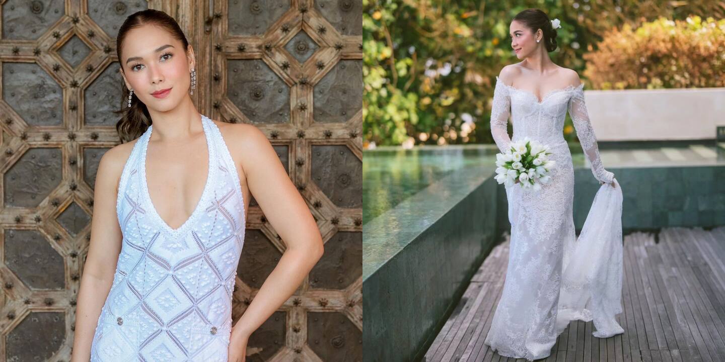 IN PHOTOS: Here Are The Designers Behind Maja Salvador's Wedding Looks ...