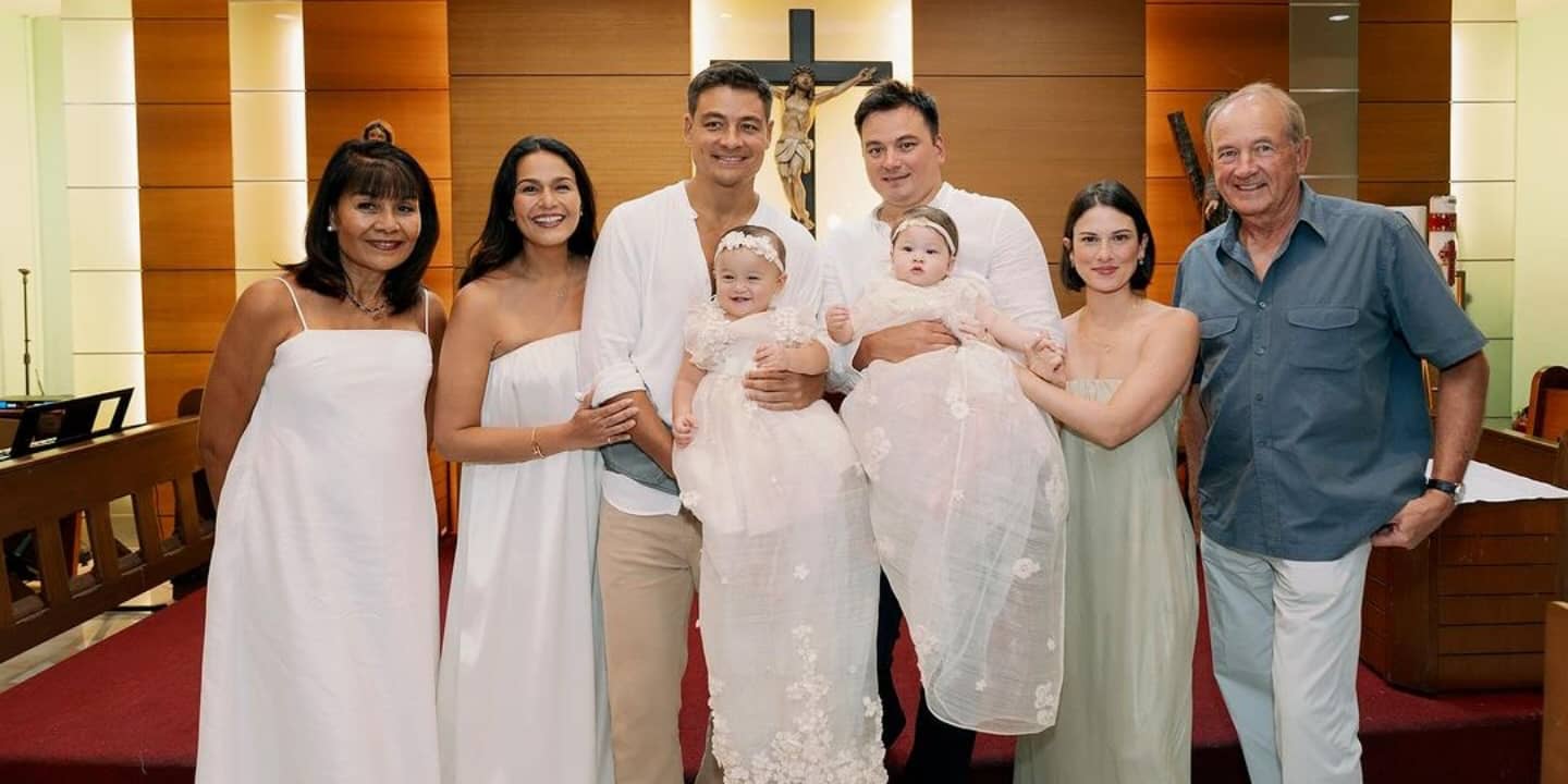 Iza Calzado and Bianca King Hold Joint Baptism for Babies Deia and ...
