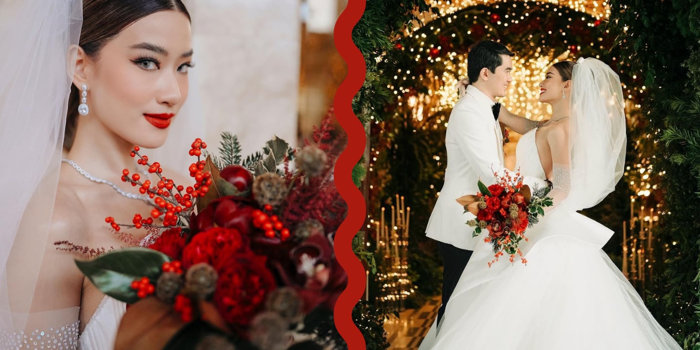 Janeena Chan’s Wedding Has a Christmas Wonderland Concept | Metro.Style