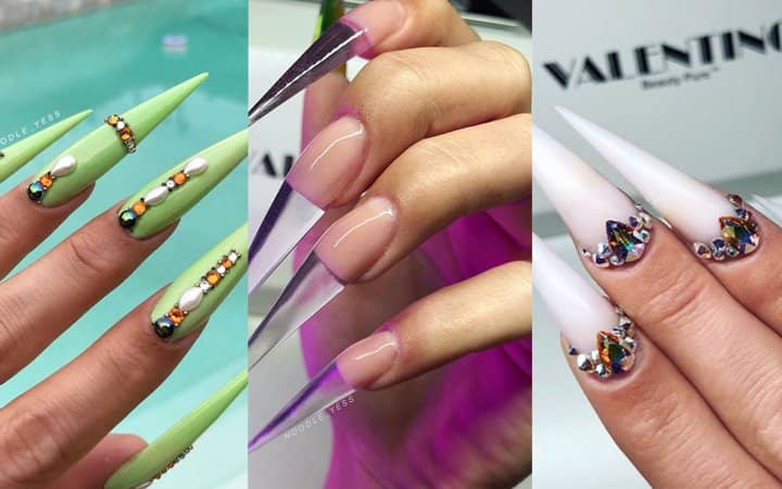 Trend Watch: Extreme Acrylic Nail Art For The Risk-Takers | Metro.Style
