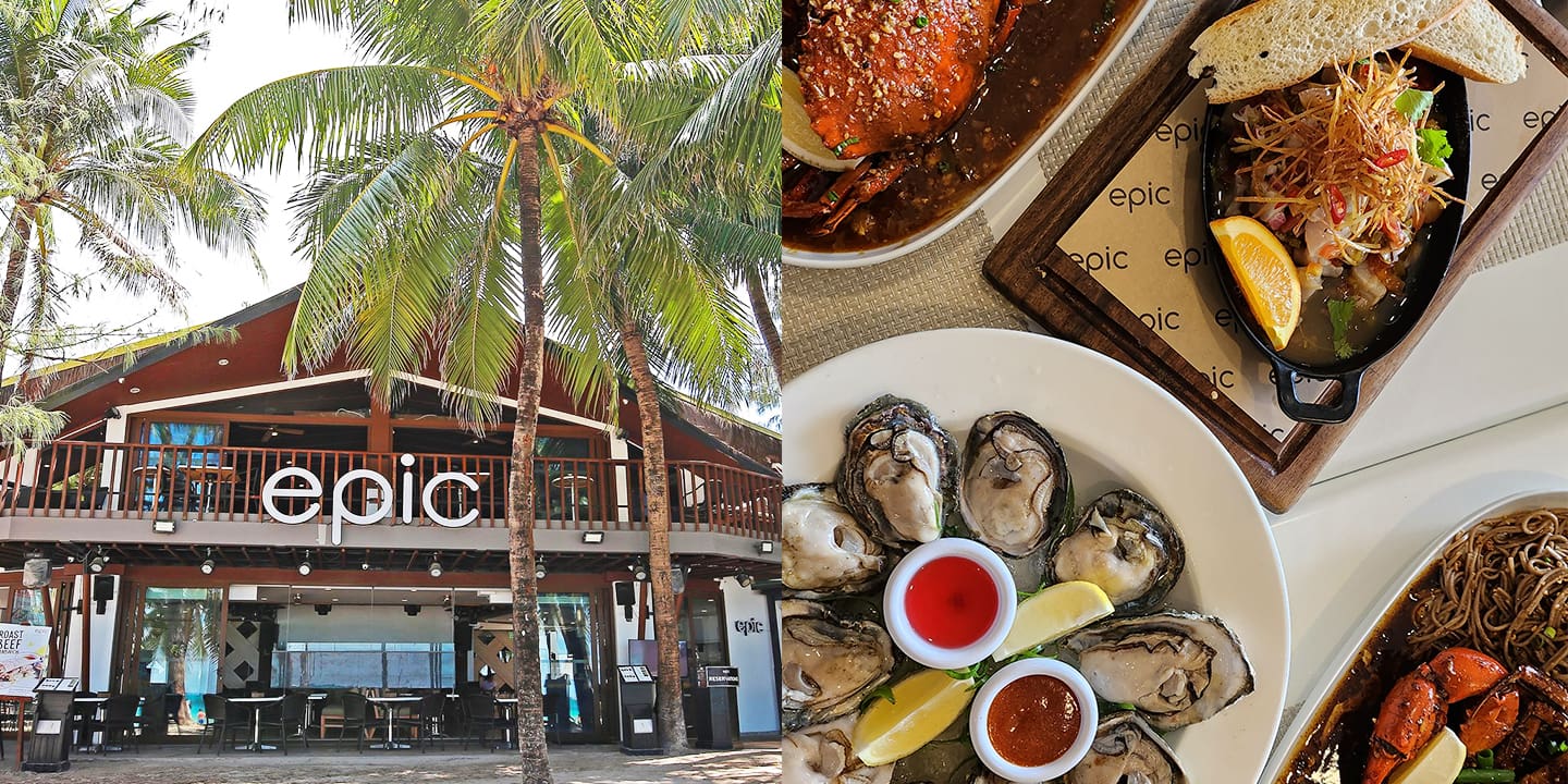 Epic Boracay Launches Its First-Ever Seafood Menu | Metro.Style