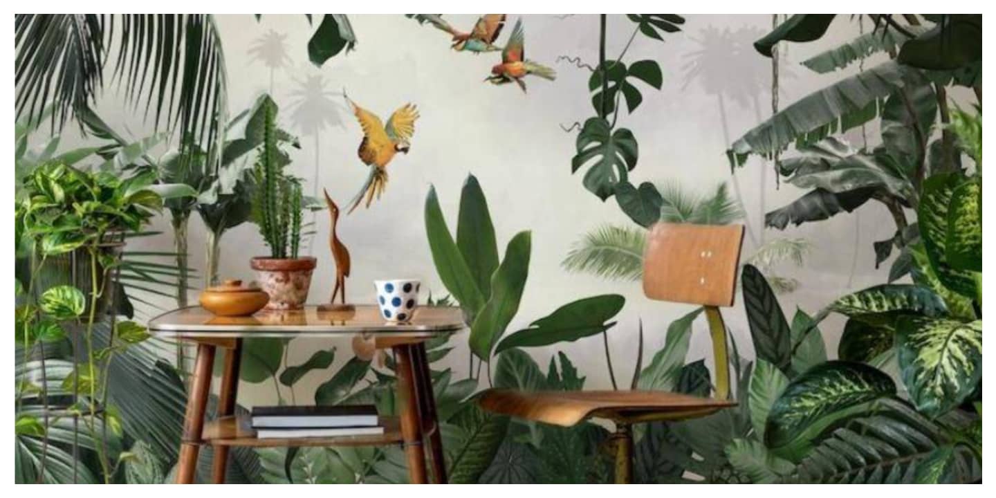 These Tropical-Themed Wall Coverings Will Make Any Room Feel Like A ...