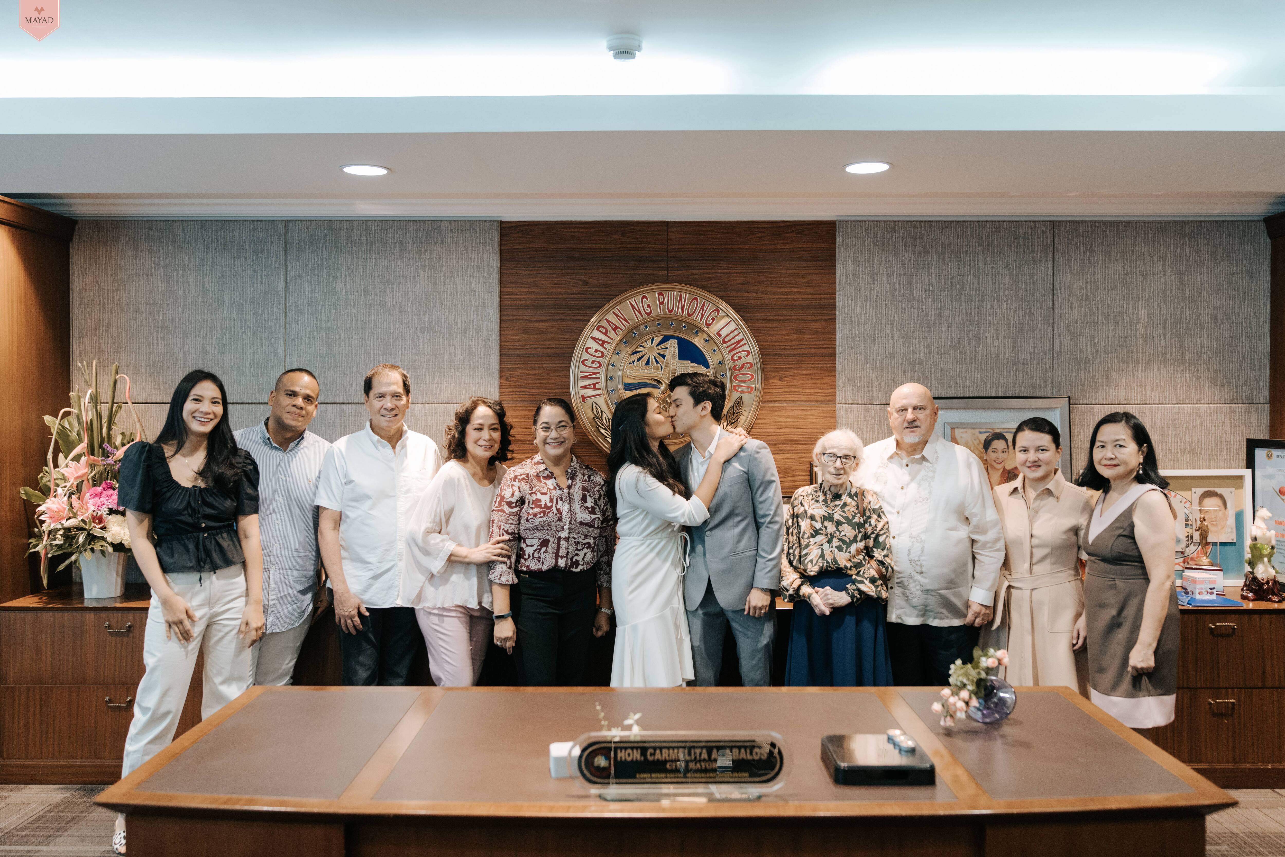 In Photos: Scenes From Ava Daza And Luch Zanirato's Beautiful Civil ...