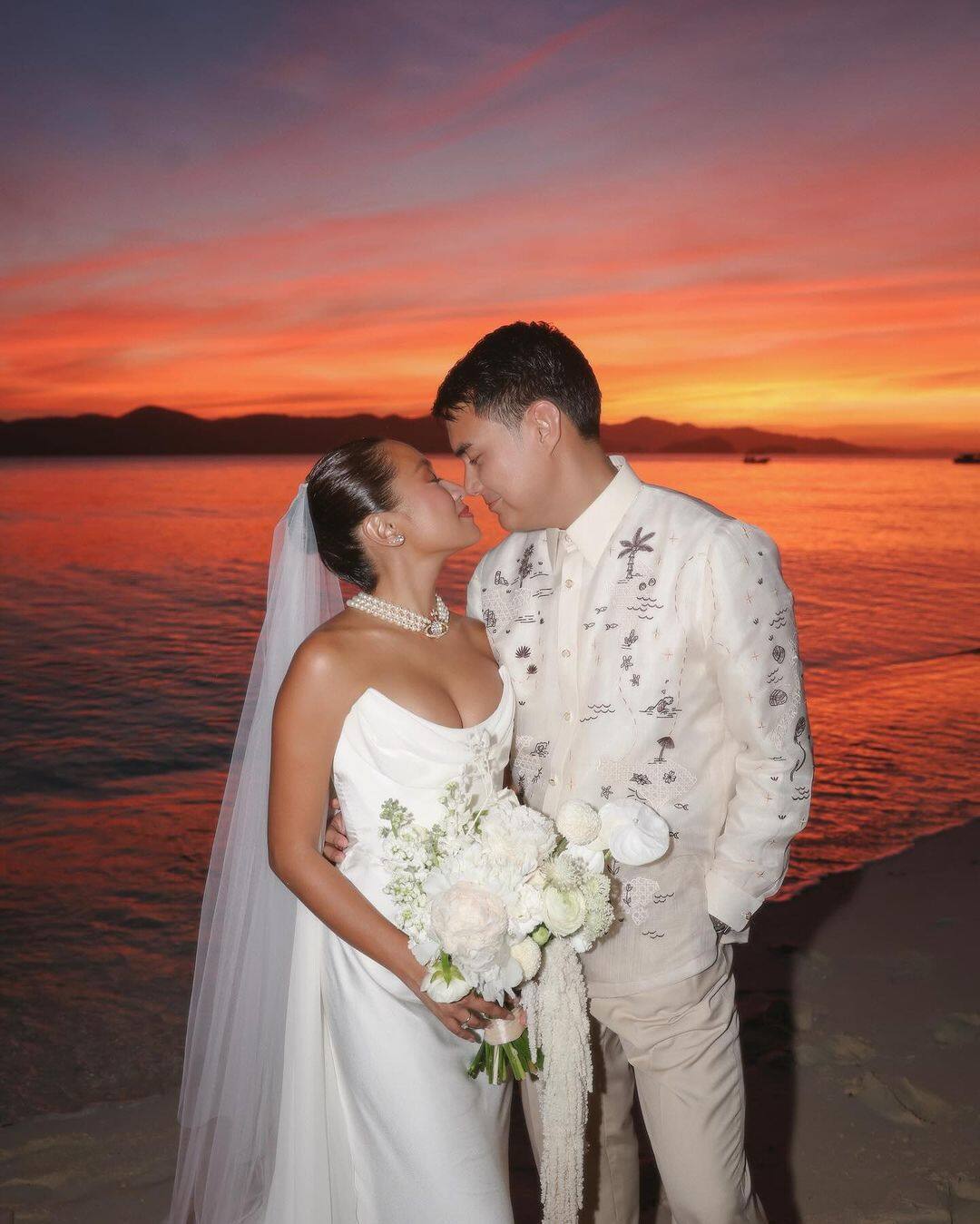 The Fashion At Laureen And Miggy’s Destination Wedding | Metro.Style
