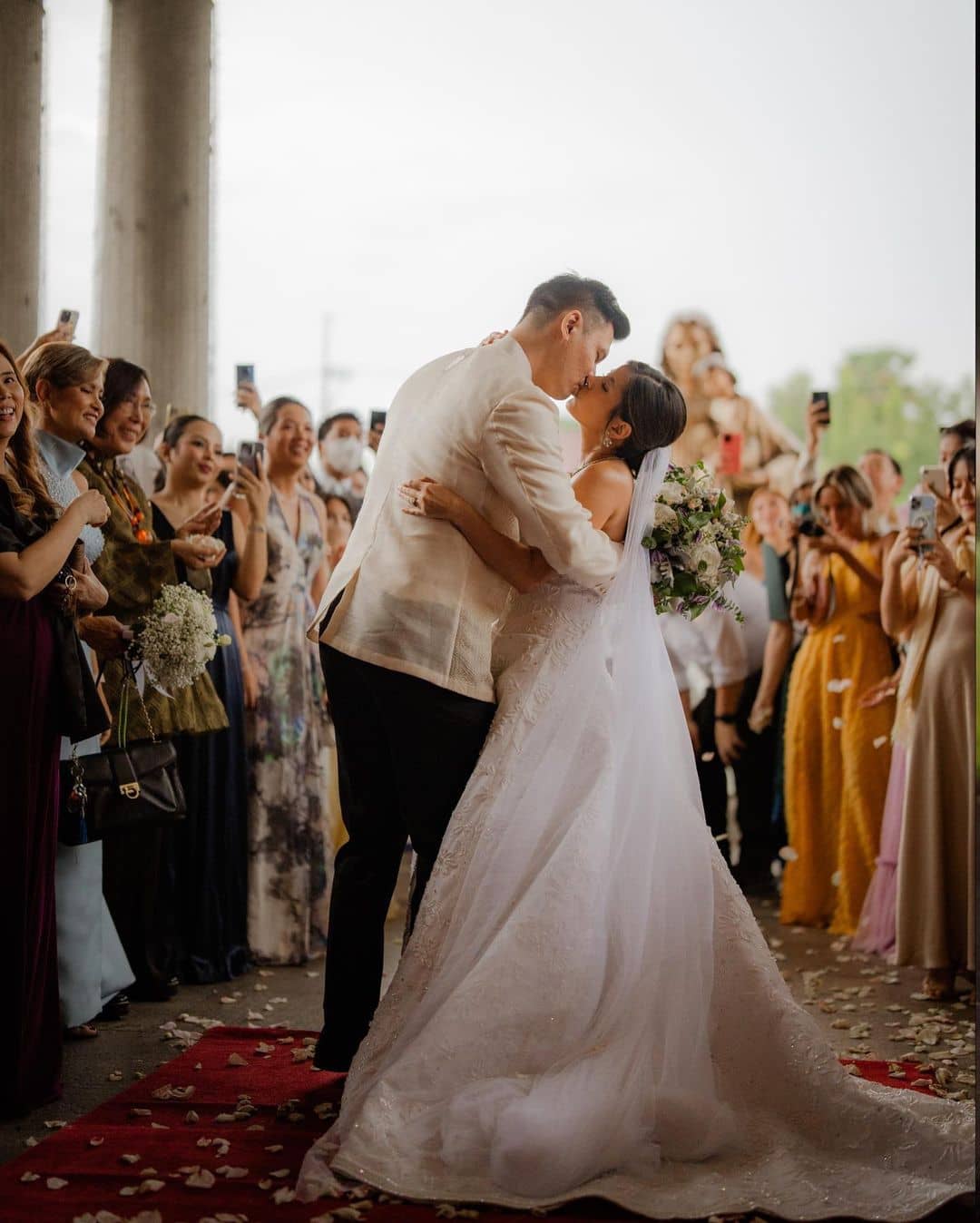 Camille Tantoco and Timothy Ng’s Elegant Church Wedding Ceremony ...