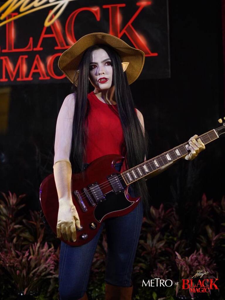 EXCLUSIVE: Black Magic Halloween Party—Black Carpet Arrivals, Costumes ...