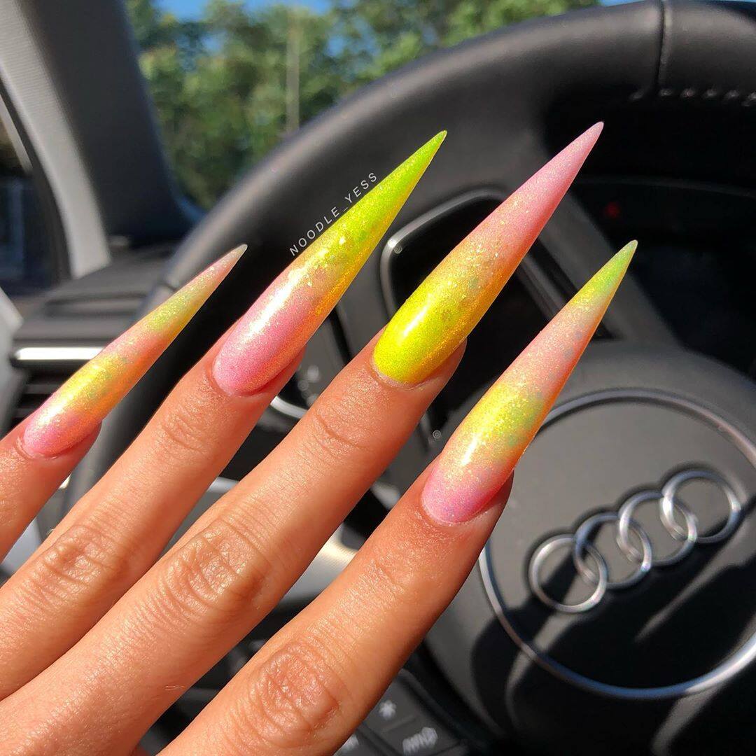 Trend Watch: Extreme Acrylic Nail Art For The Risk-Takers | Metro.Style