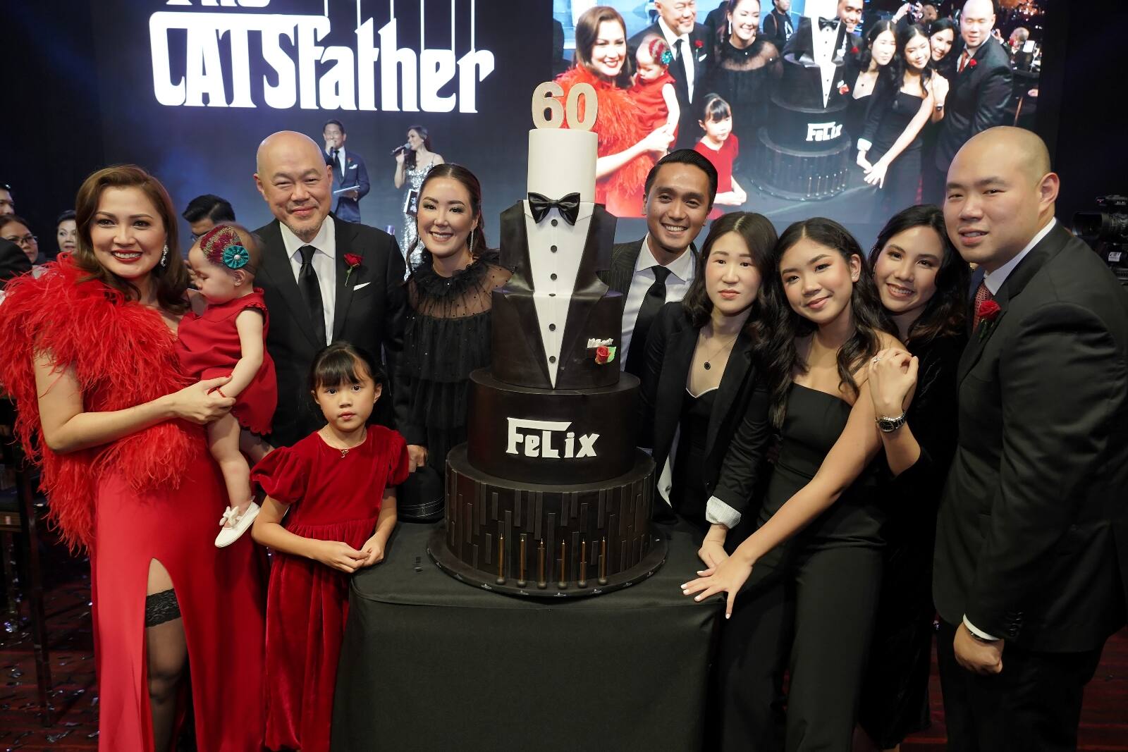 Felix Ang Celebrated His 60th Birthday With A Godfather-Inspired Party ...