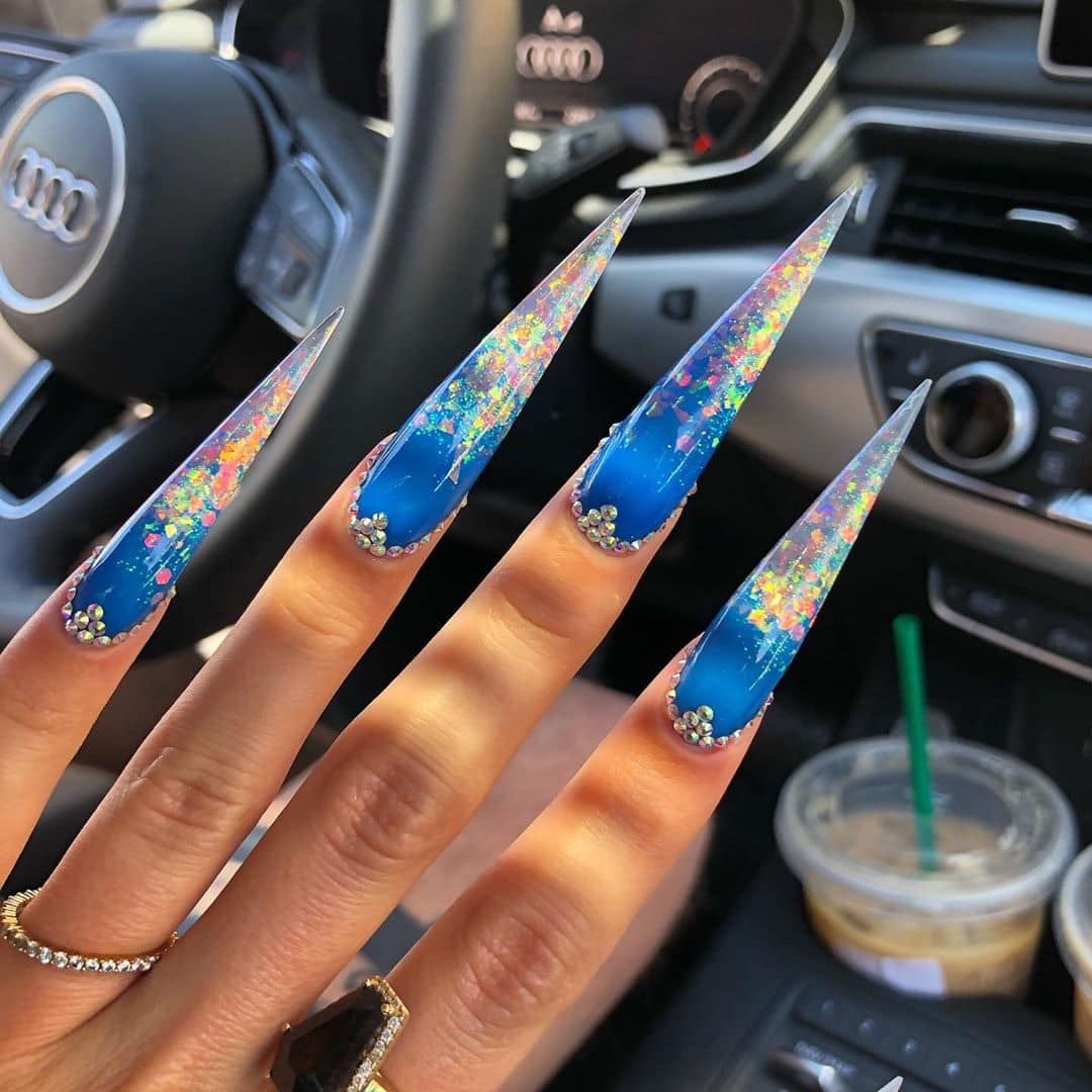 Trend Watch: Extreme Acrylic Nail Art For The Risk-Takers | Metro.Style