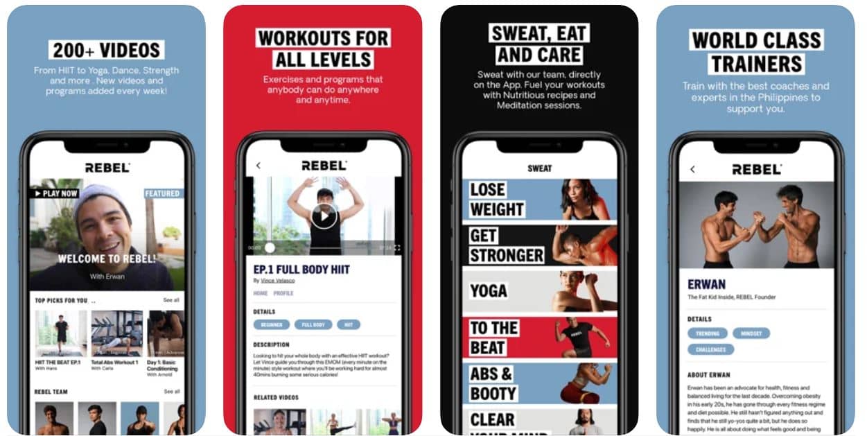 Here's A 30-Day Fitness Program From Rebel, The New App By Nico Bolzico ...