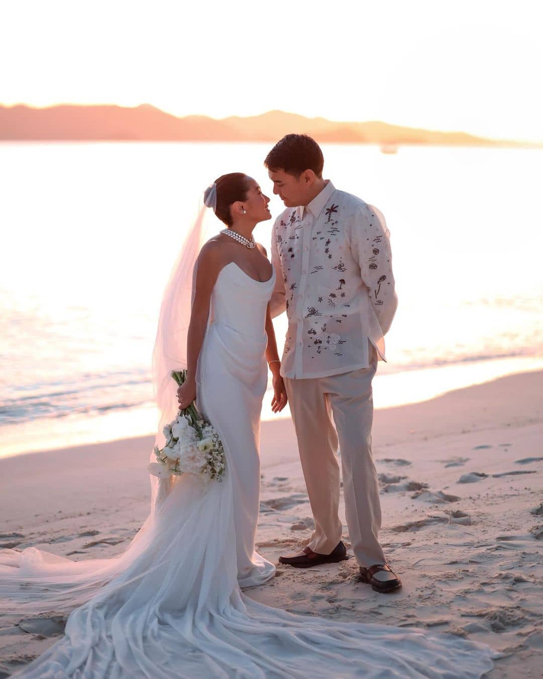 The Fashion At Laureen And Miggy’s Destination Wedding | Metro.Style