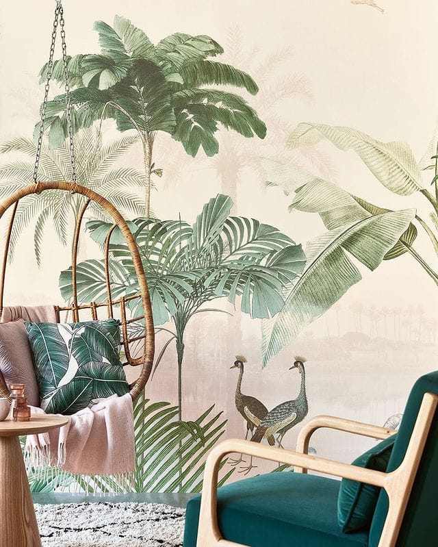 These Tropical-Themed Wall Coverings Will Make Any Room Feel Like A ...