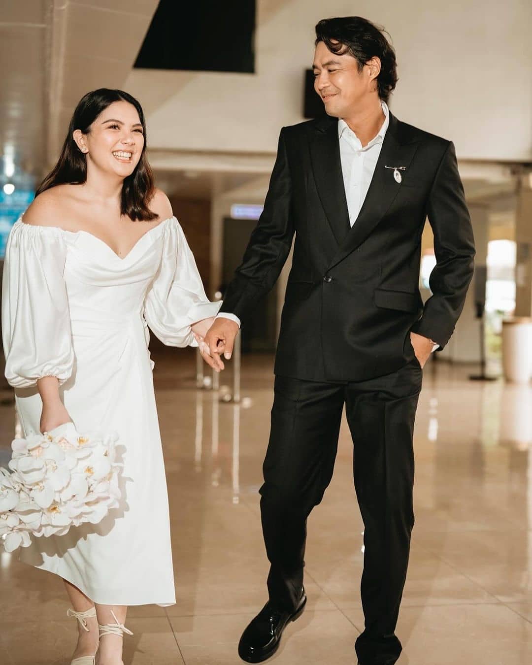 Ria Atayde And Zanjoe Marudo Are Our New Minimalist Wedding Look Pegs ...