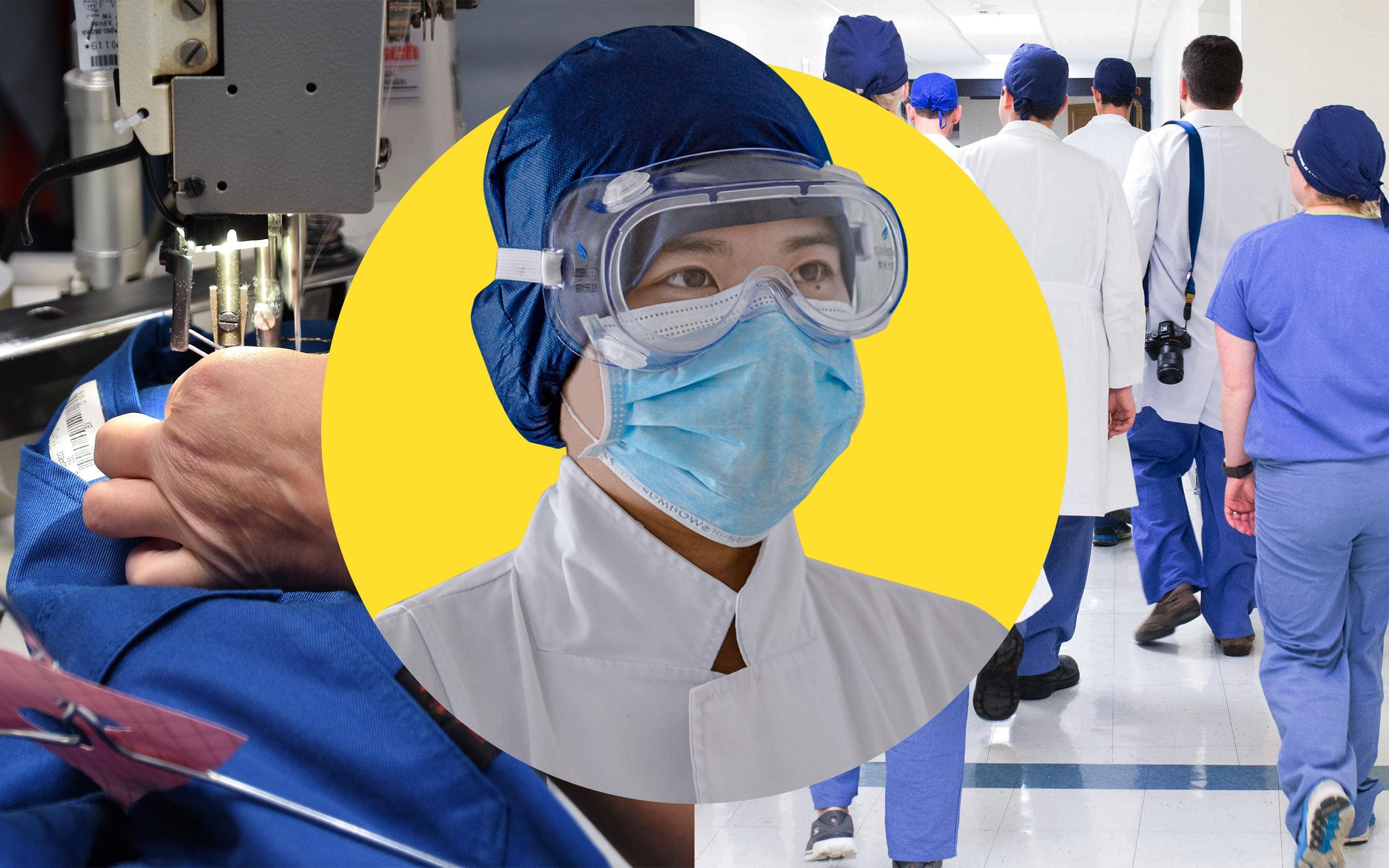 The Local Fashion Industry Comes Together To Make PPE Suits For The ...