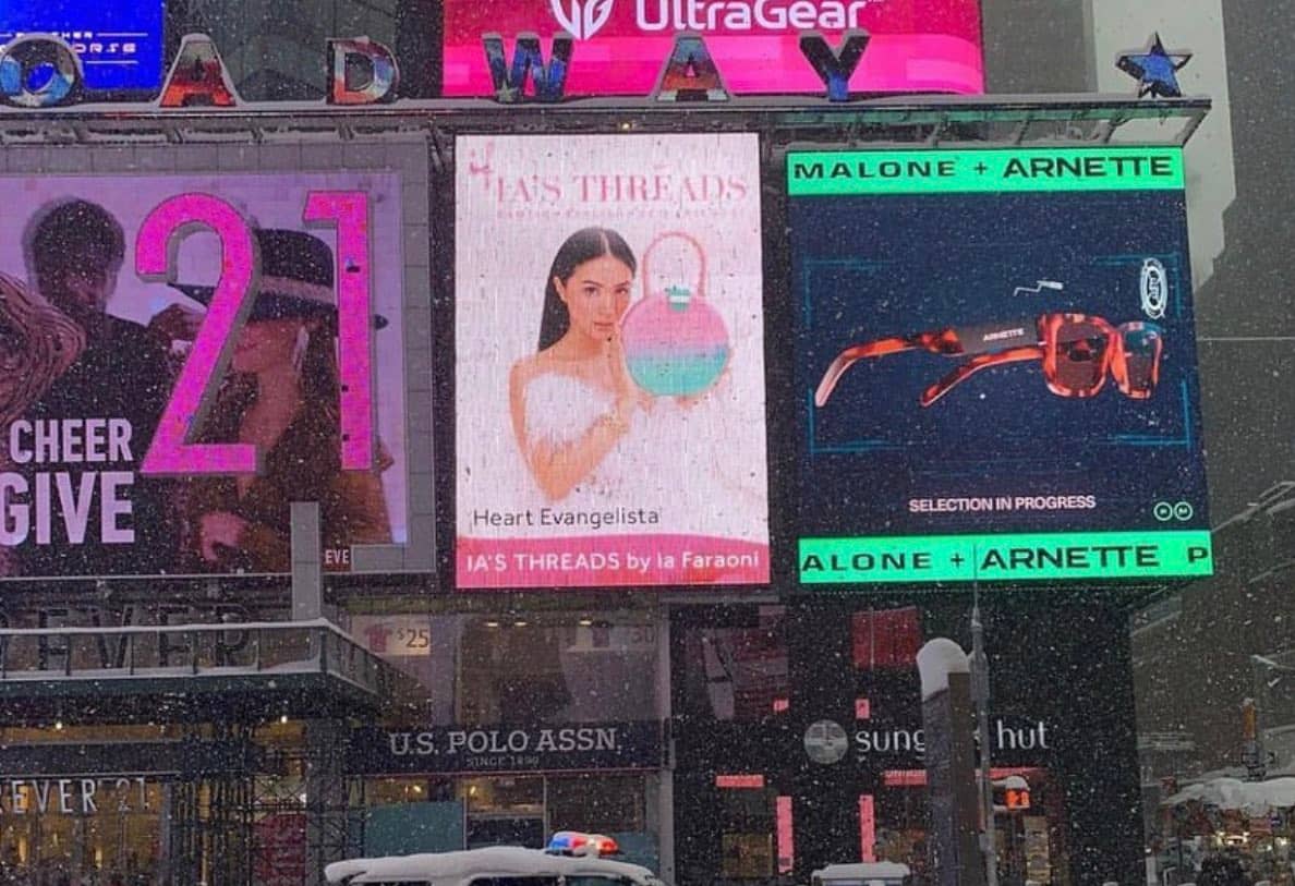 Filipino Celebrities Who Have Been Featured In New York City Billboards ...