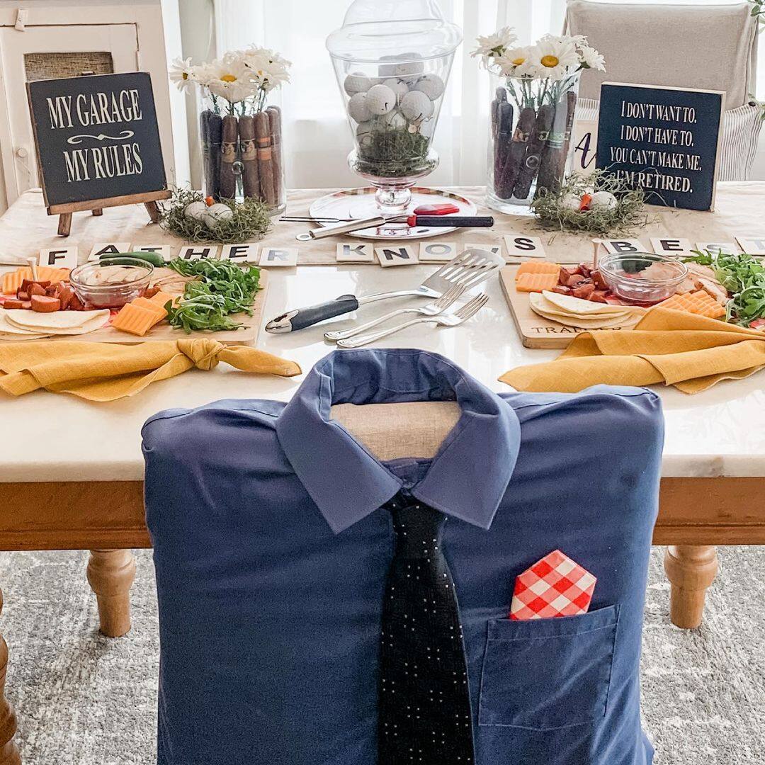 10 Table Setting Ideas That Celebrate The Man Of The House | Metro.Style