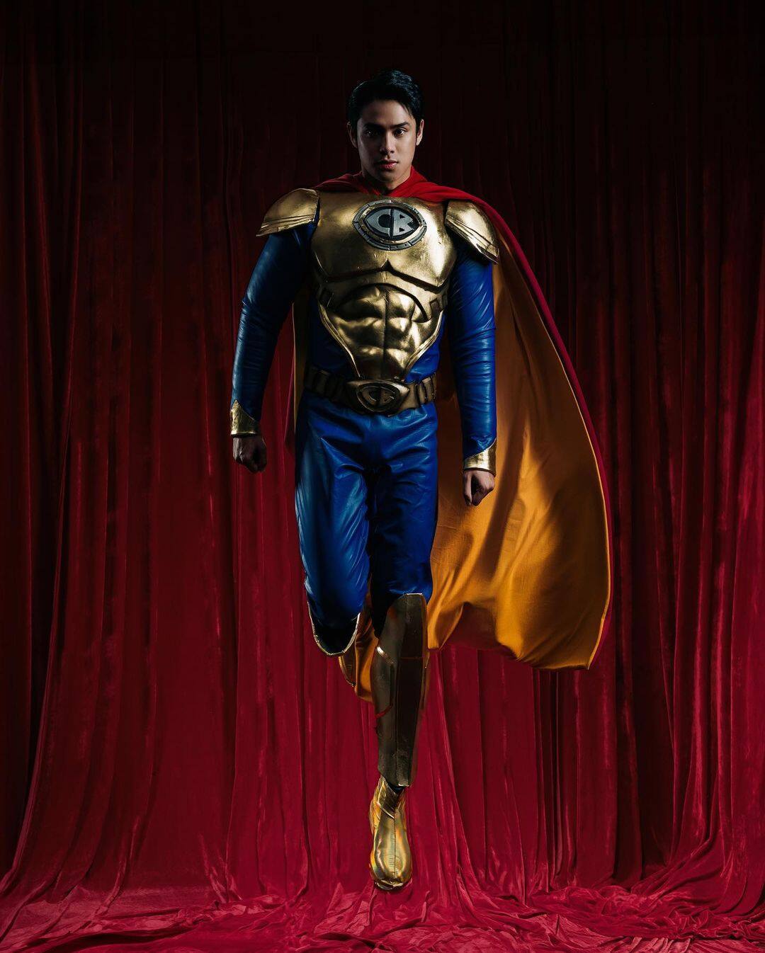 Donny and Belle Wowed as Captain Barbell and Darna for Halloween ...