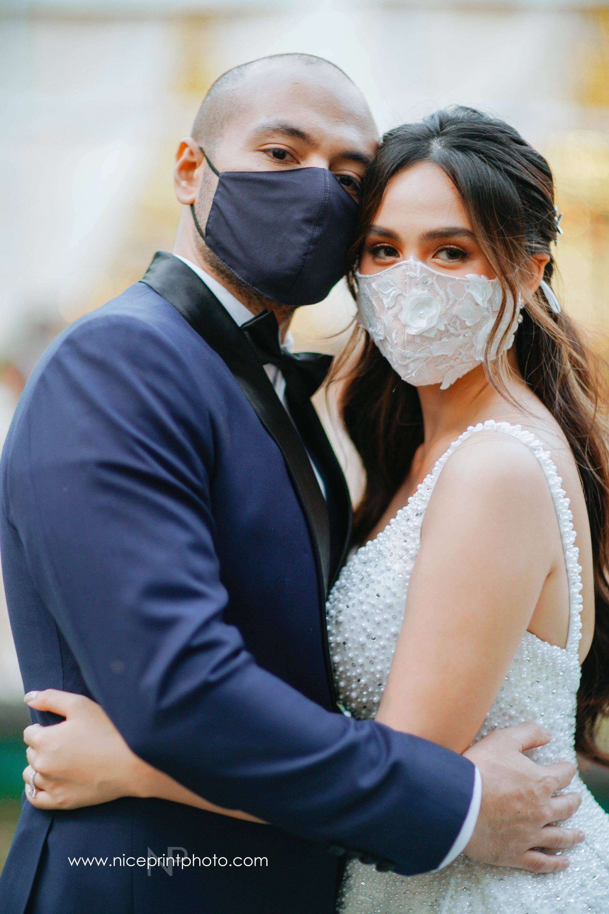 In Photos: Empress Schuck And Vino Guingona's Beautiful All-White Wedding | Metro.Style