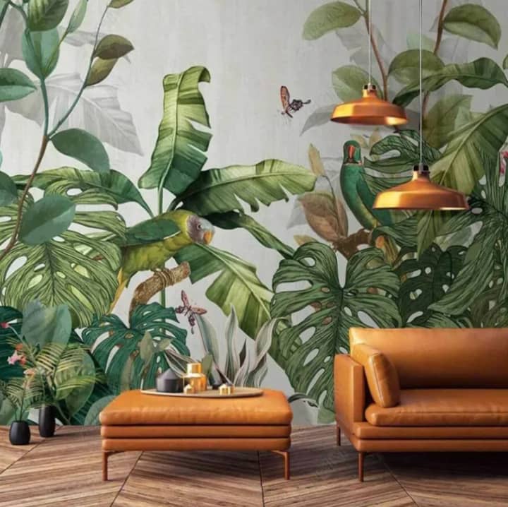 These Tropical-Themed Wall Coverings Will Make Any Room Feel Like A ...