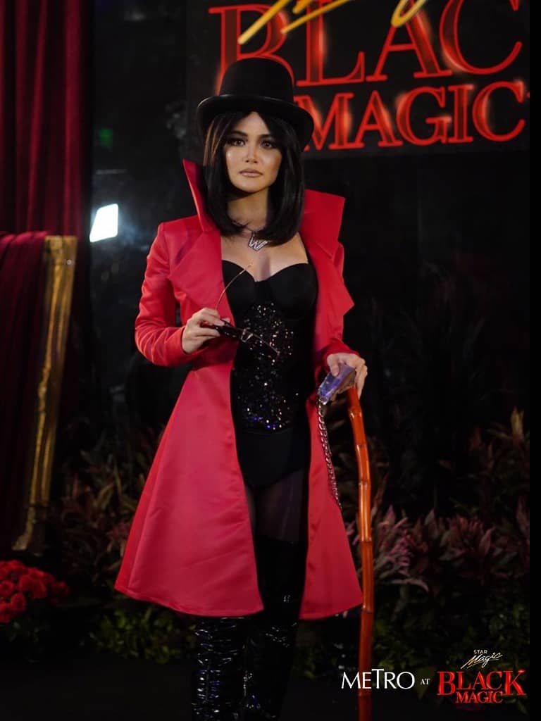 EXCLUSIVE: Black Magic Halloween Party—Black Carpet Arrivals, Costumes ...