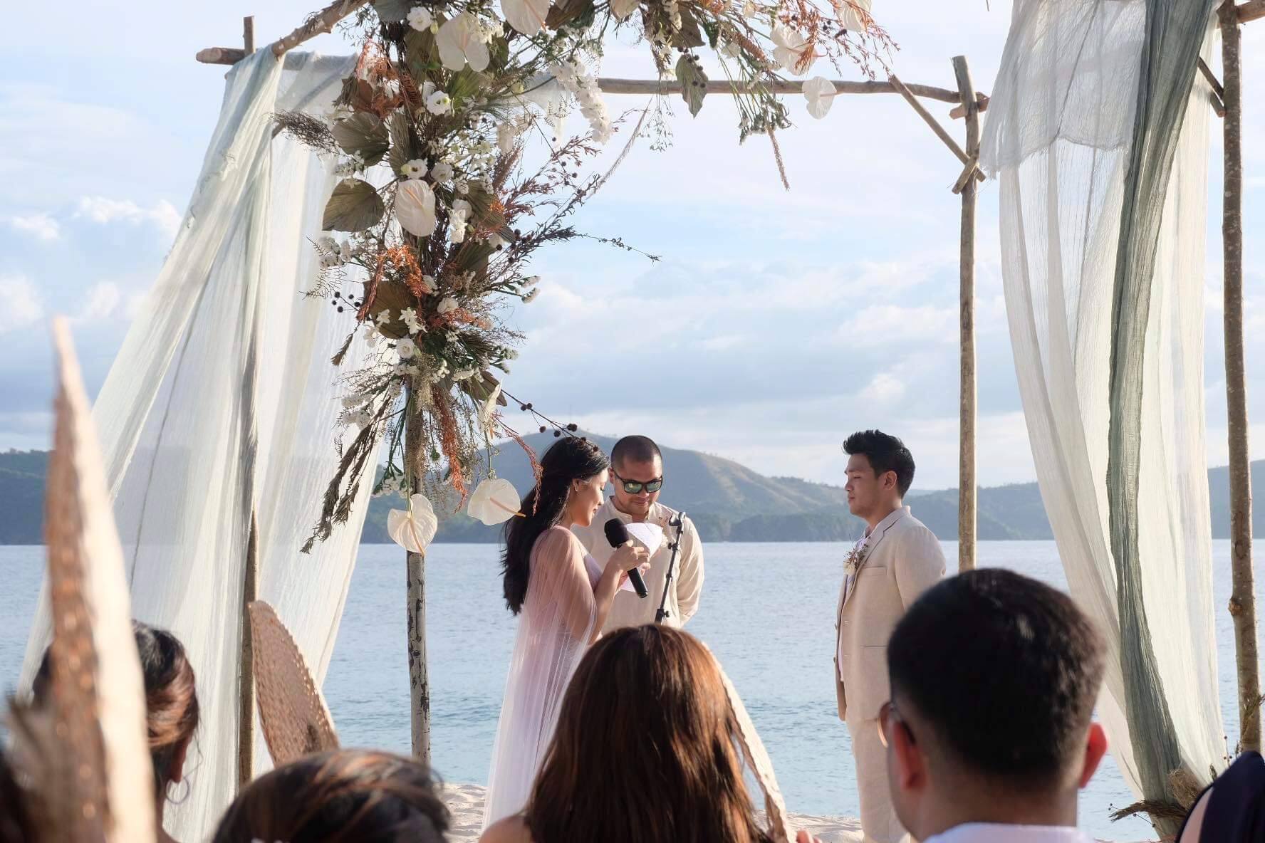 Ritz Azul and Allan Guy Hold Second Wedding in Palawan | Metro.Style