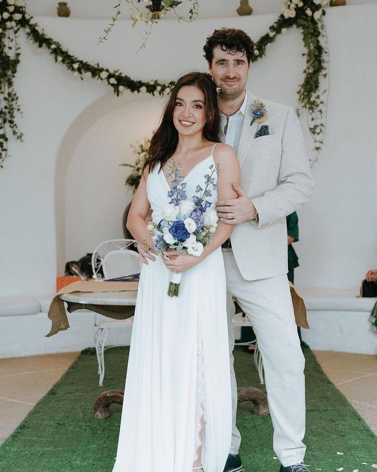 In Photos: Ina Feleo And Giacomo Gervasutti's Lovely Garden Wedding In ...