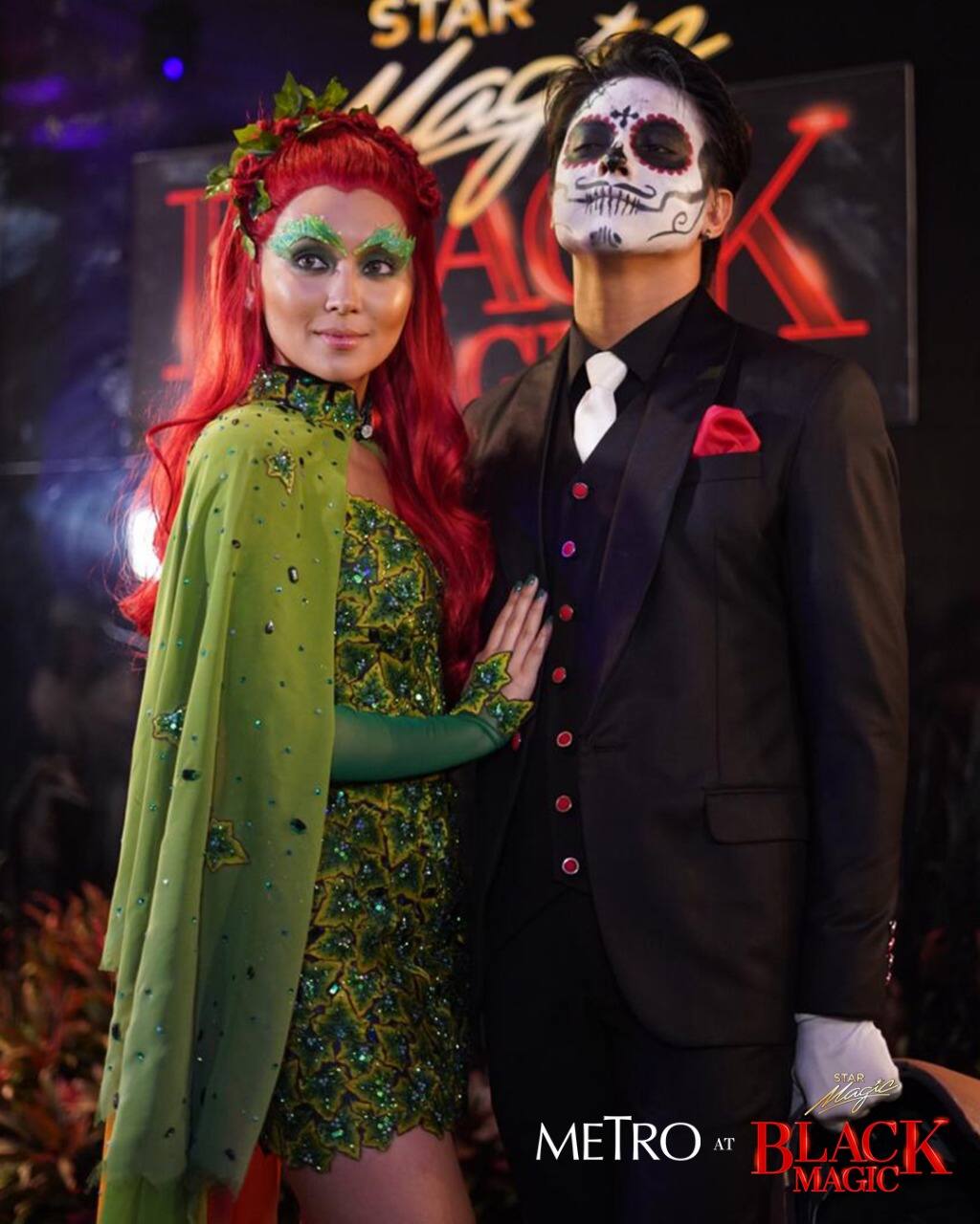 EXCLUSIVE: Black Magic Halloween Party—Black Carpet Arrivals, Costumes ...