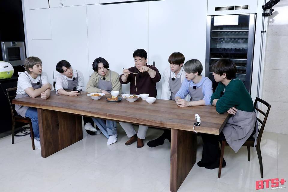 LOOK: Run BTS Tackles K-Ham With Iconic Chef Baek Jong-won Is The Best ...