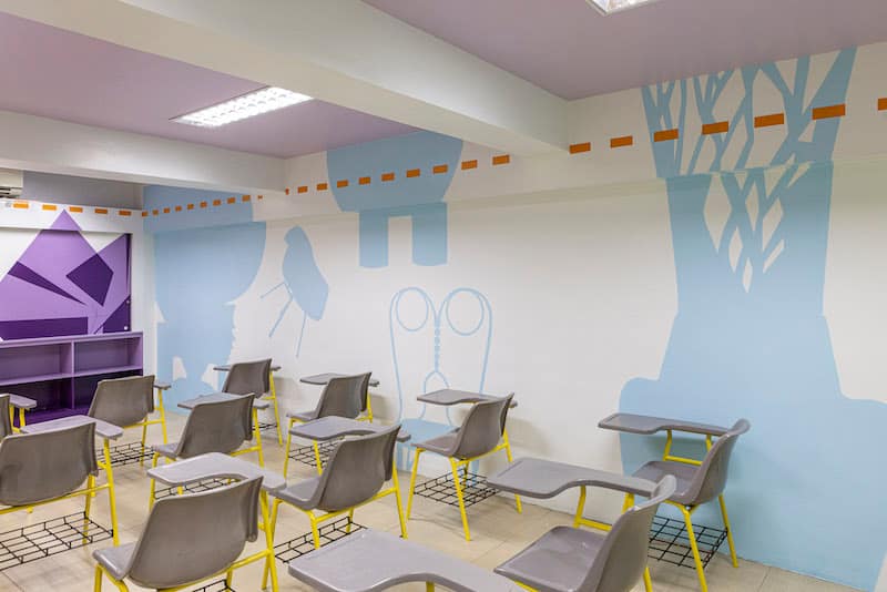 Vibrant Filipino Design Revitalizes The OB Montessori Greenhills Campus ...
