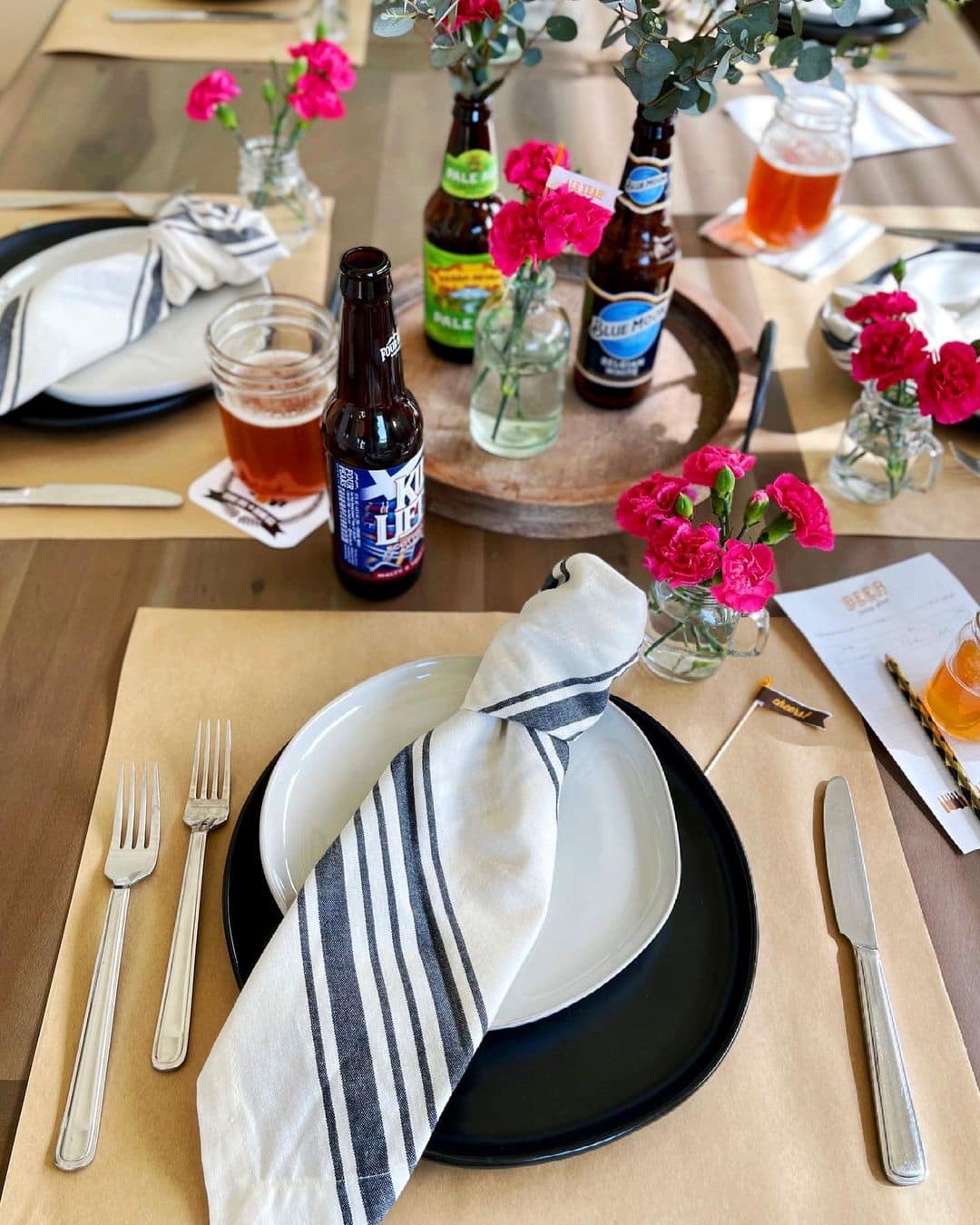 10 Table Setting Ideas That Celebrate The Man Of The House | Metro.Style