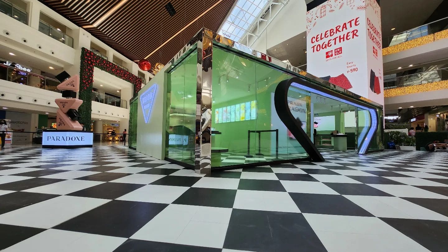 ICYMI: The Largest Prada Paradoxe Pop-Up In The World Was Built In Only ...