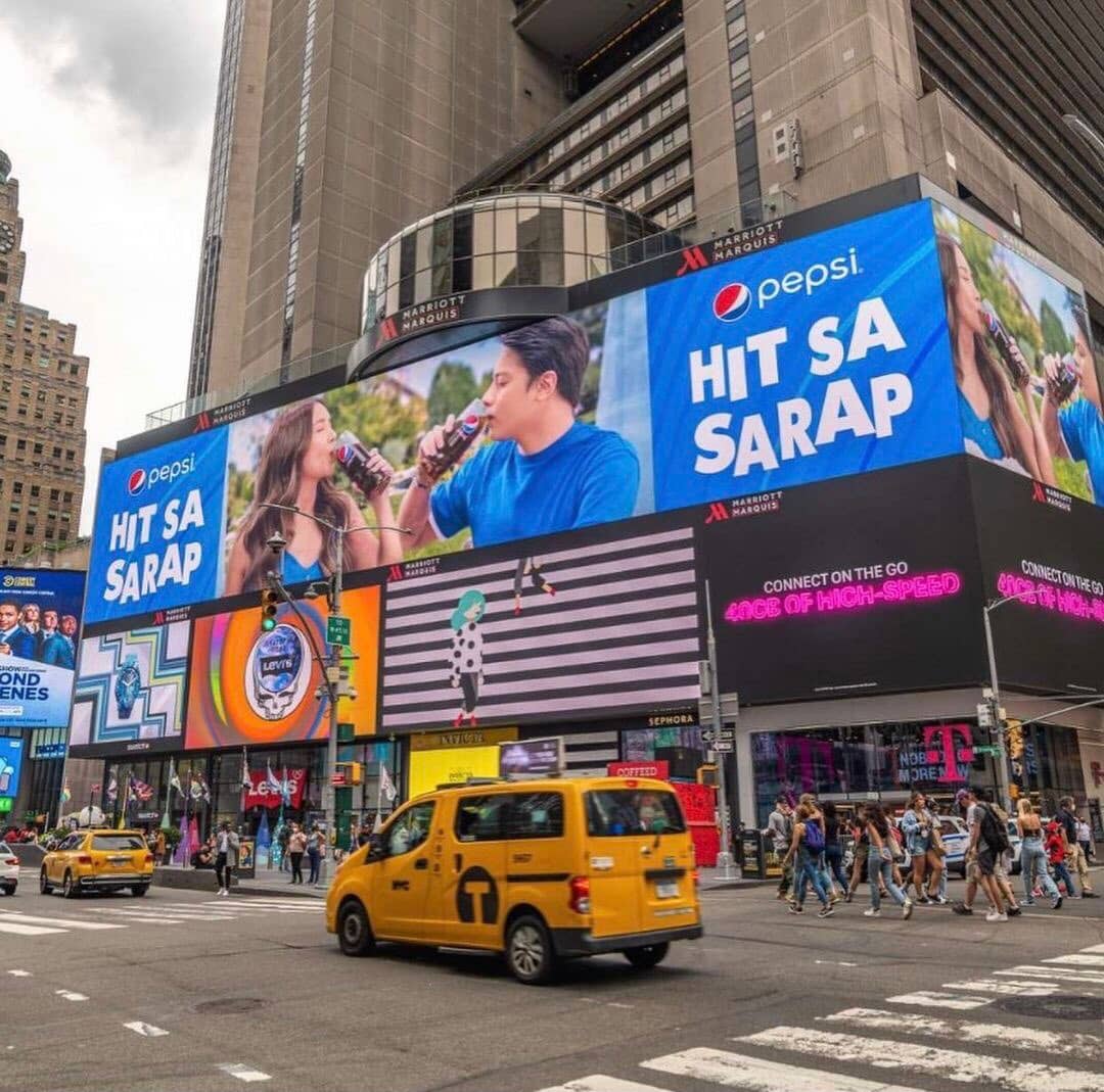 Filipino Celebrities Who Have Been Featured In New York City Billboards ...