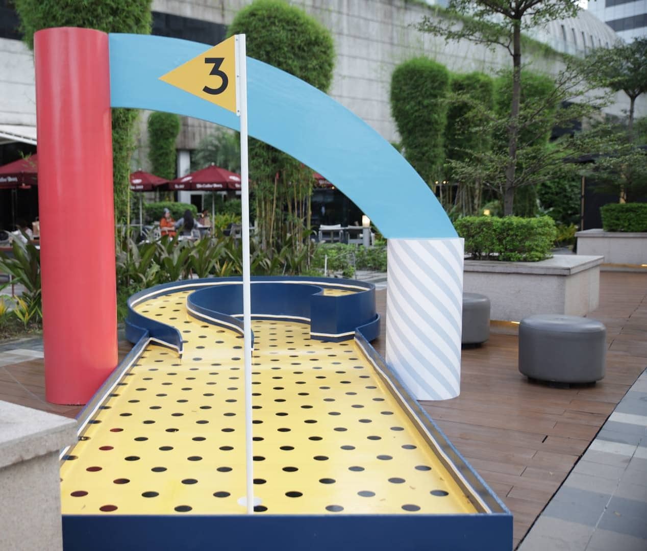 Check Out This Roof Deck Mini Golf Course in BGC | Metro.Style