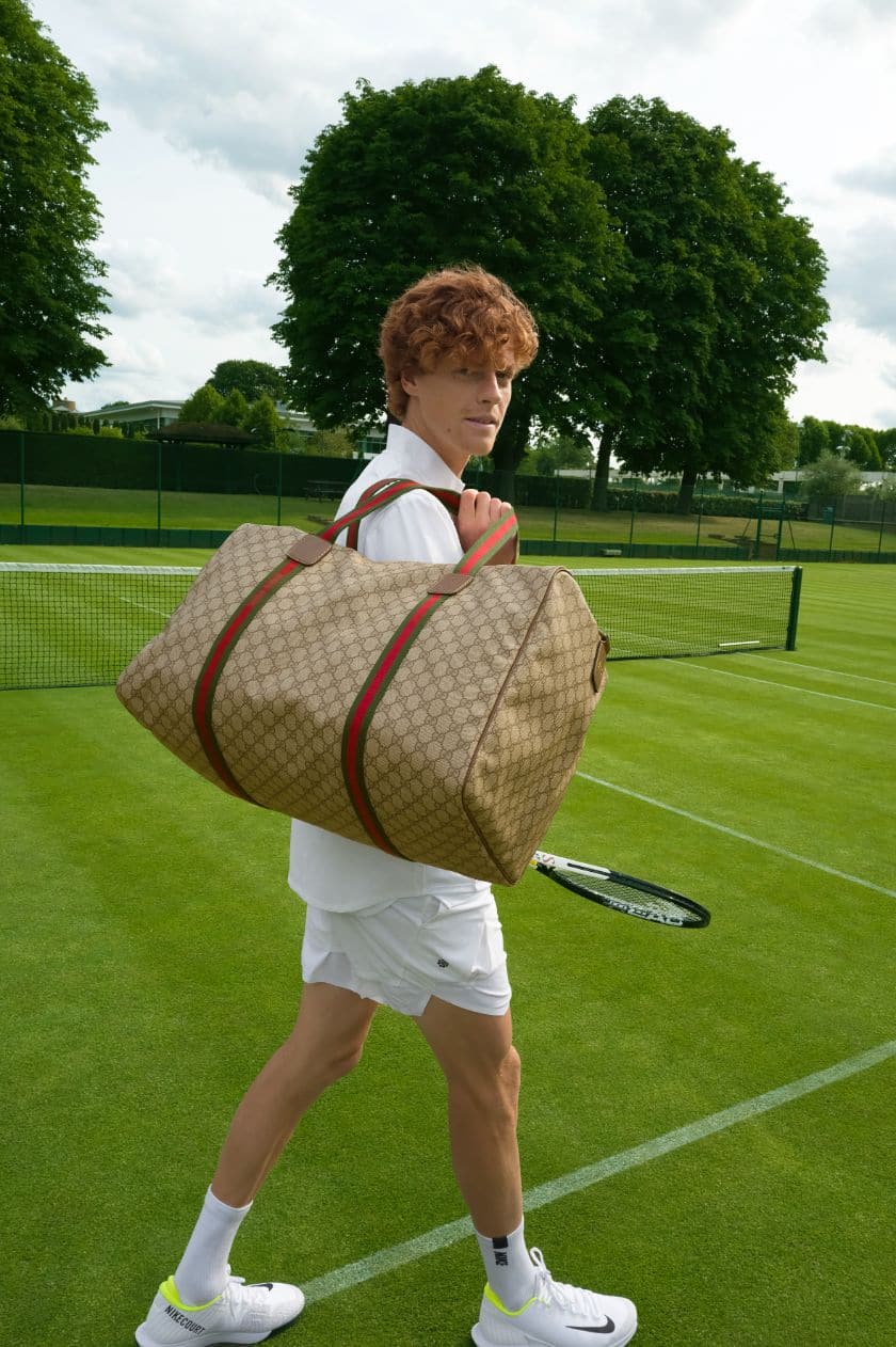 #MetroLuxuryBagWatch: Tennis Player Jannik Sinner’s Custom Gucci Duffle ...