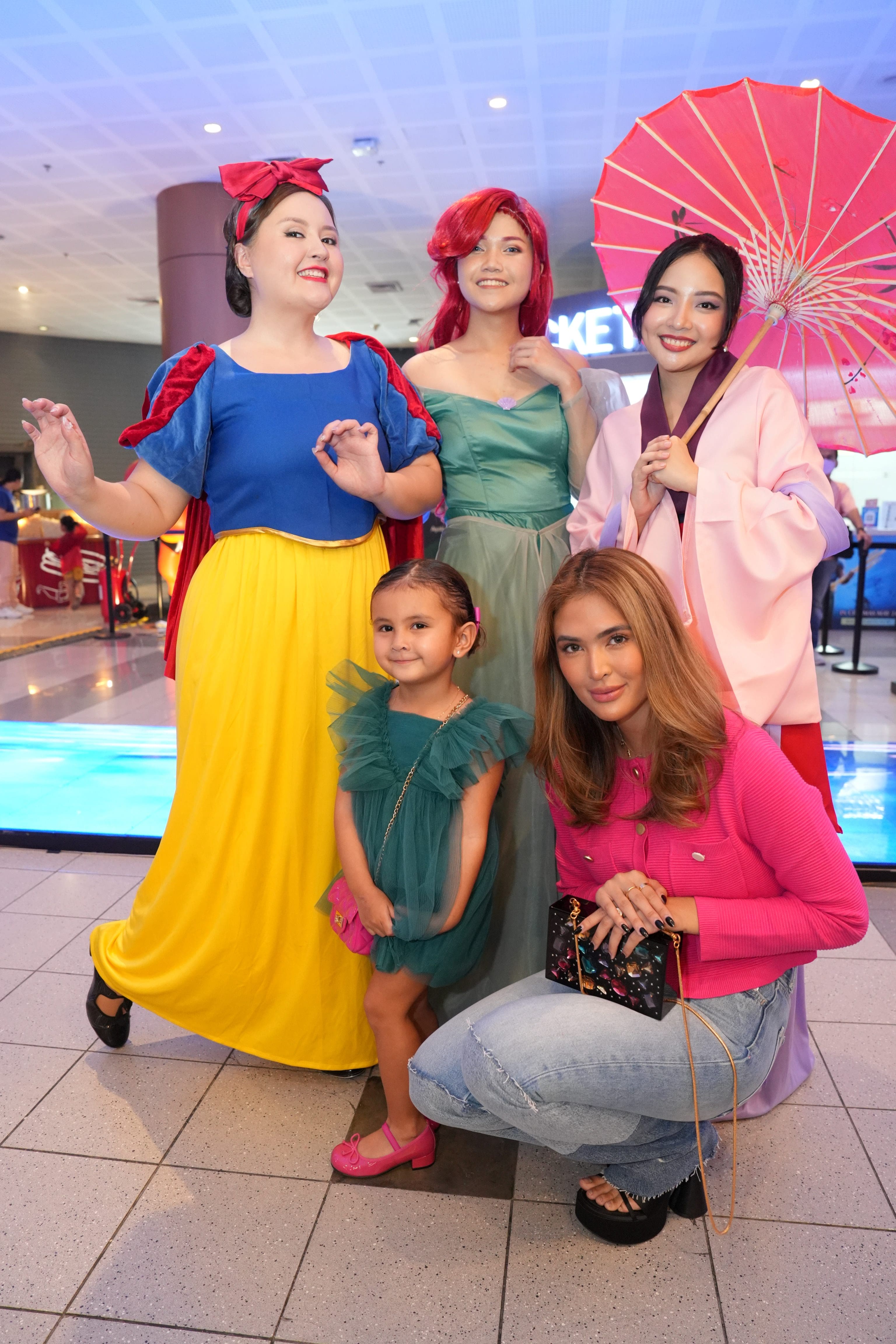 Scenes From Ayala Malls' 'The Little Mermaid' Screening And Princess ...
