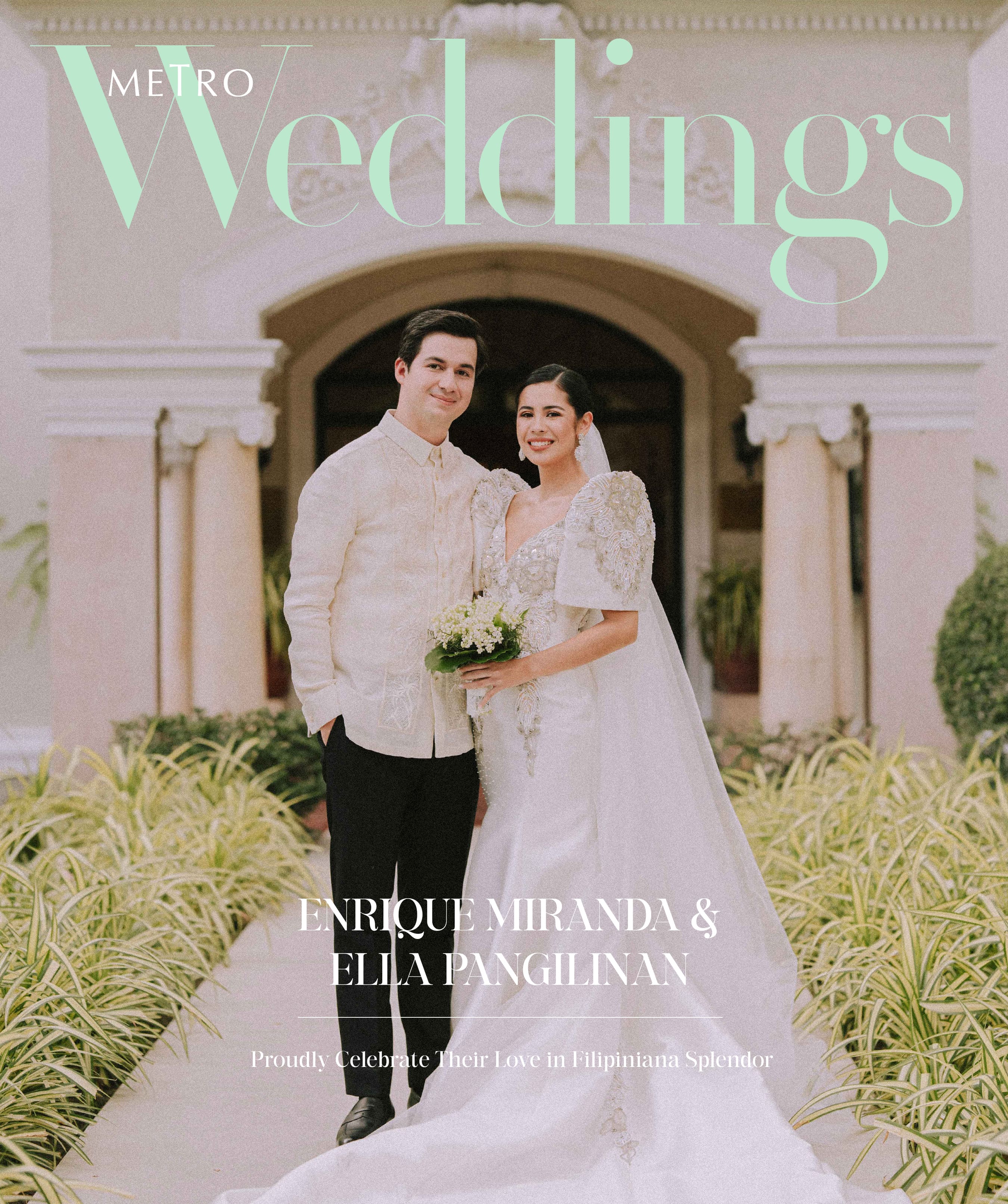 Ella Pangilinan and Enrique Miranda’s Filipiniana-Themed Wedding ...