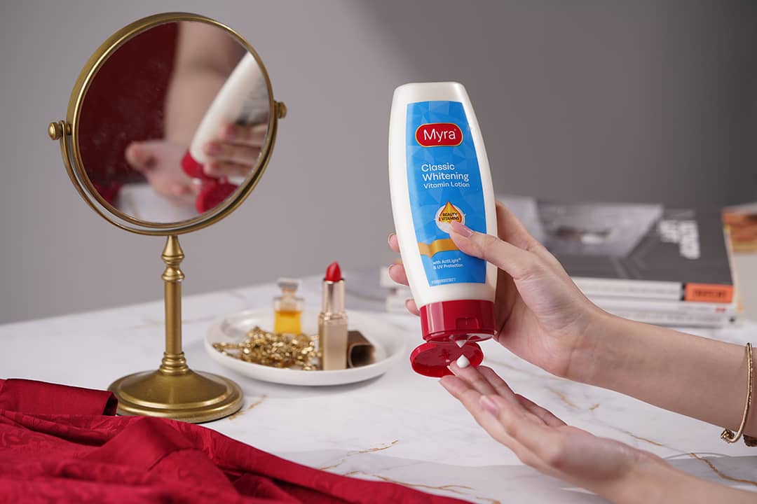 Myra lotion store