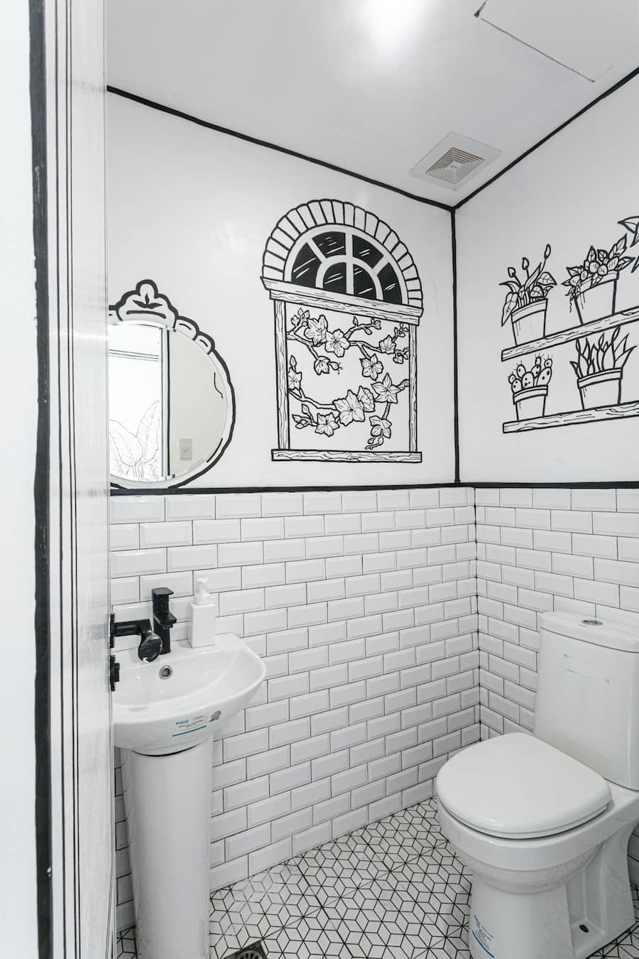 Step Into A 2D Sketch When You Visit This Milk Tea Bar | Metro.Style