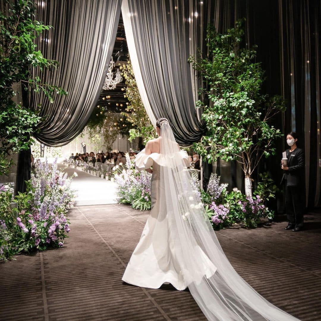 In Photos: Check Out Jin Ah Reum and Namgoong Min’s Elegant Wedding ...