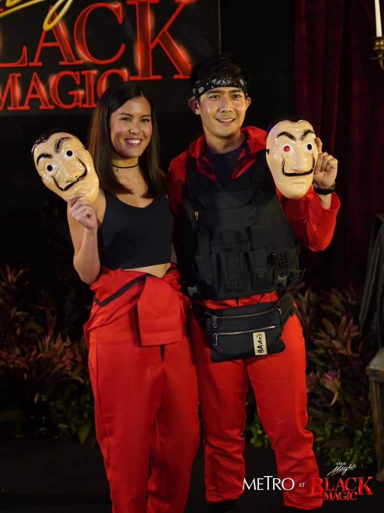 EXCLUSIVE: Black Magic Halloween Party—Black Carpet Arrivals, Costumes ...